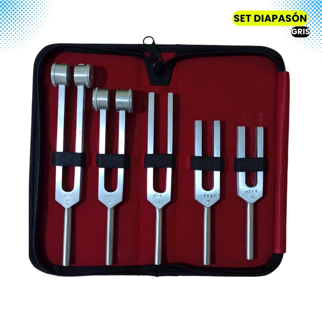 Set Diapason 128, 256, 512, 1024, 2048hz Ogdmve Fonoaudiologia – OG ...