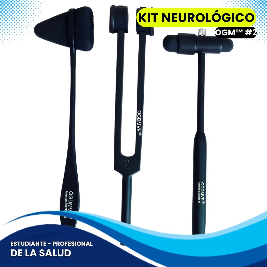 Kit Neurologico Profesional OGM #2 Martillo Reflejo Taylor + Neurologi ...